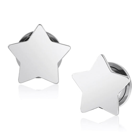 Star Stainless Screw-On Plugs | Tulsa Body Jewelry
