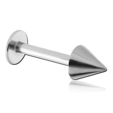 16g Spiked Stainless Labret | Tulsa Body Jewelry